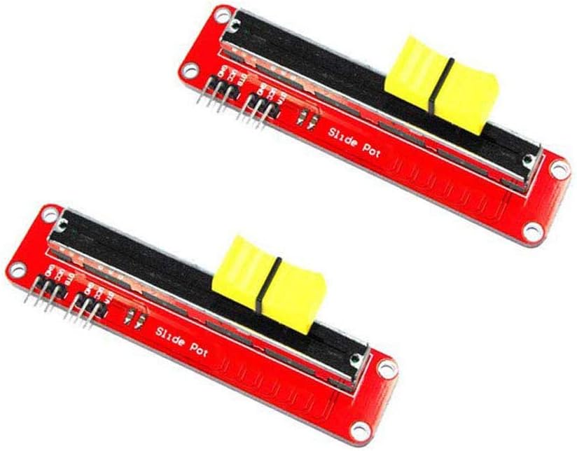 Amazon.com: Ximimark 2Pcs 10K Linear Slide Potentiometer Module Analog ...