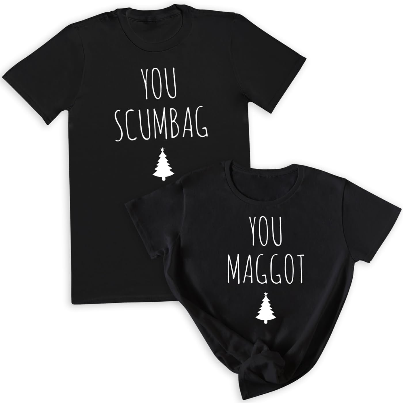 Your Scumbag You Maggot - Christmas Matching Couples Set - Christmas Sweater or Christmas T ...