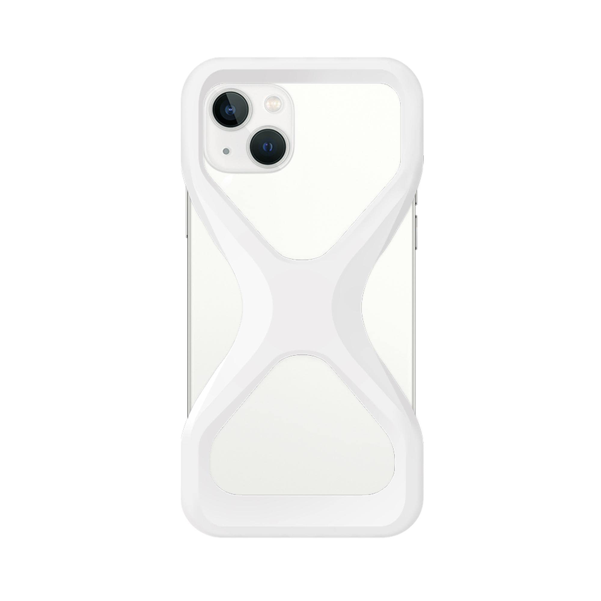 Amazon.co.jp: 【新モデル登場】Palmo パルモ スマホケース 【 iPhone 13 対応 ホワイト 白 White ...