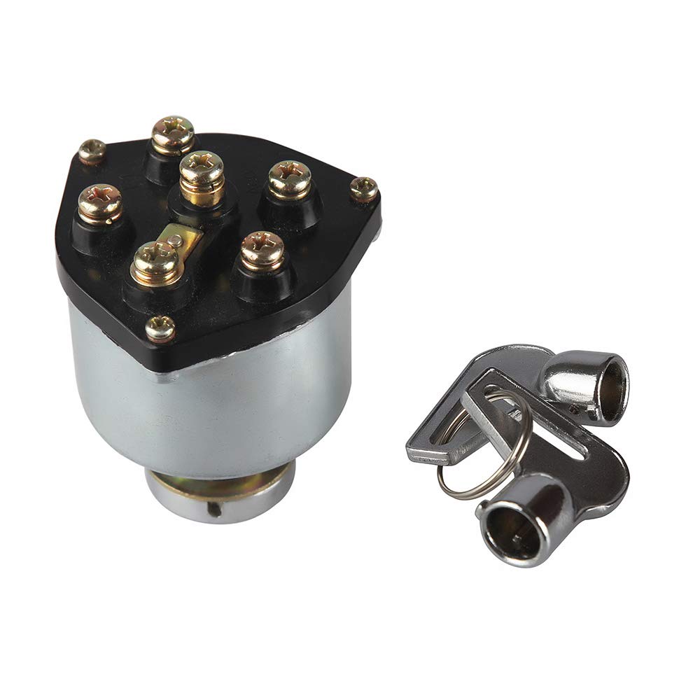 MIDIYA Ignition Starter Switch with 6 Terminal Wire for Isuzu & Lucas ...