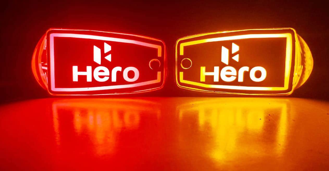 PBTA Premium LED Indicator with Hero Logo for Passion, Passion Plus ...