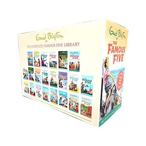Enid Blyton The Famous Five Collection 22 Books Box Set: Amazon.co.uk ...