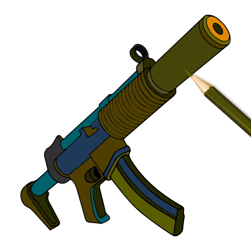 Guns Color By Number - Weapons Coloring Book Puzzle:Amazon.com:Appstore ...