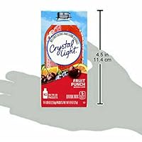 Amazon.com : Crystal Light On The Go Fruit Punch Drink Mix, 10-Count Boxes (Pack of 24 ...
