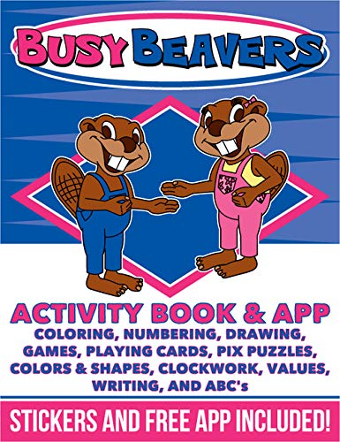 Busy Beavers Activity Book & App (Go Series Activity Books) : Amazon.in ...