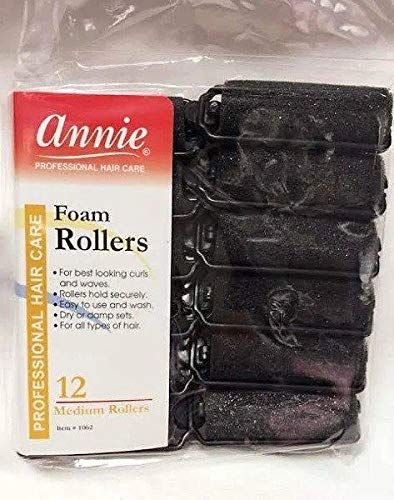 Amazon.com: Annie #1052 Foam Rollers MEDIUM (12CT)