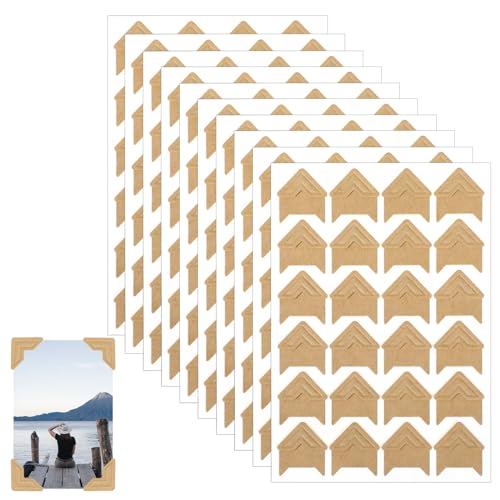 Snapklik.com : 240 Pcs Photo Corners Self Adhesive Picture Corners For ...