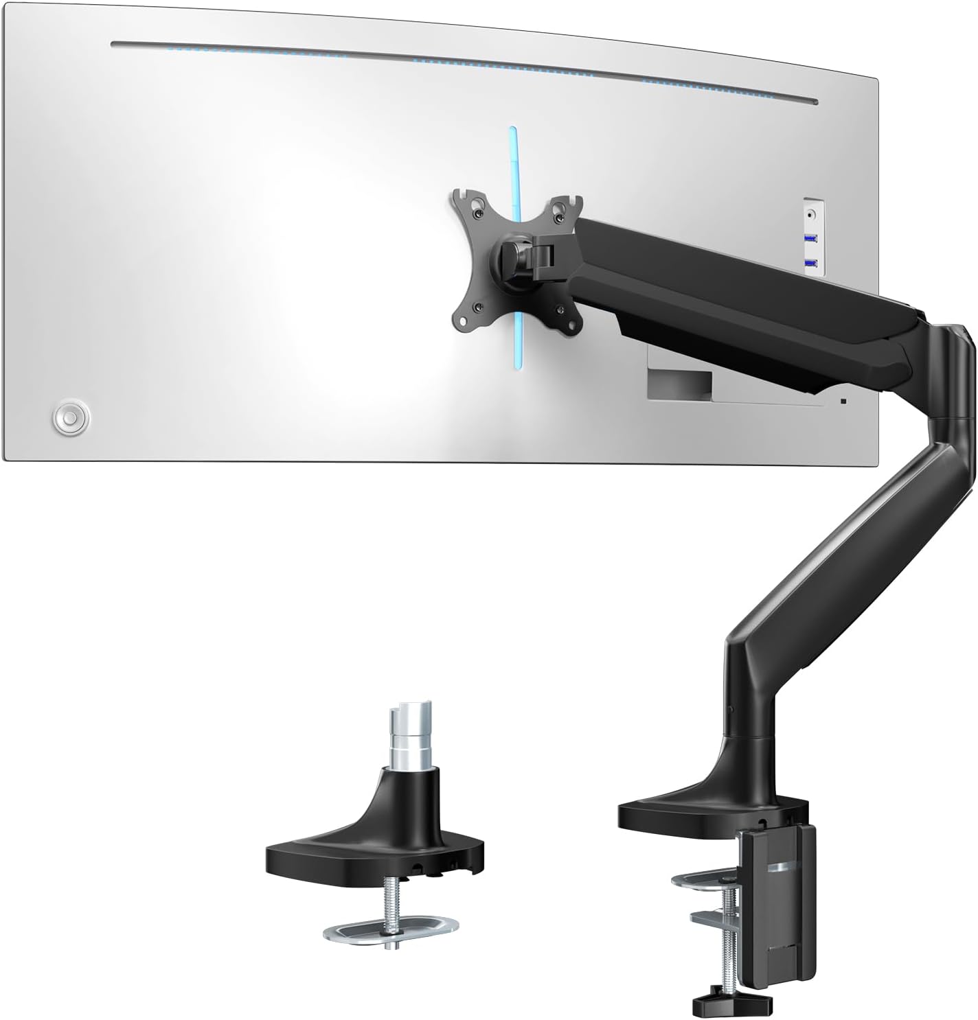 WORLDLIFT Heavy Duty Monitor Arm for Ultrawide Screen up to 45"and 15kg ...