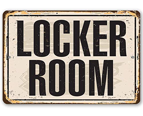 Amazon.com: Gym Signs for Home Gym - Locker Room - Metal Sign - Indoor ...