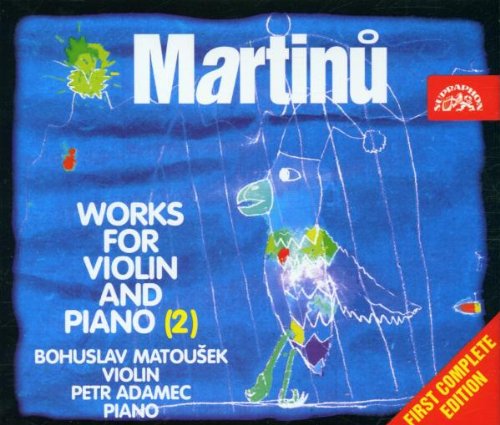 Martinu, Bohuslav - Martinu: Works for Violin and Piano Volume 2 ...