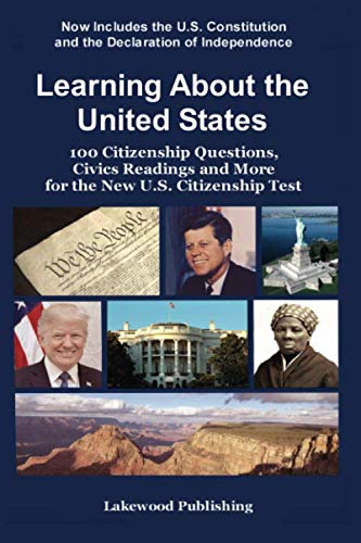 Learning About the United States: 100 Citizenship Questions, Civics ...