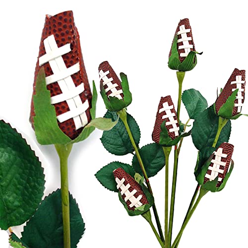 Amazon.com: Football Rose (Pack of 6) - Handmade, Original Design by ...
