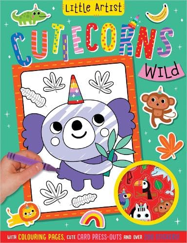 Buy Little Artist Cutiecorns Wild Colouring Book Book Online at Low ...