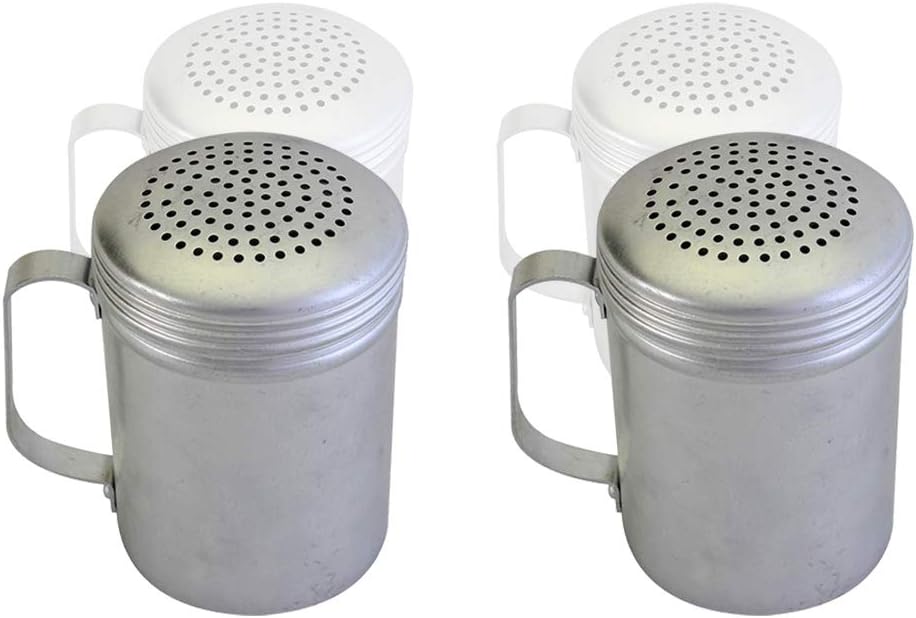 Amazon.com: Winco Dredge, 10-Ounce, Aluminum, Medium: Cooking Dredges ...