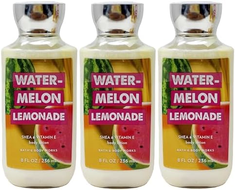 Amazon.com : Bath & Body Works Watermelon Lemonade - 3 packs - Body ...