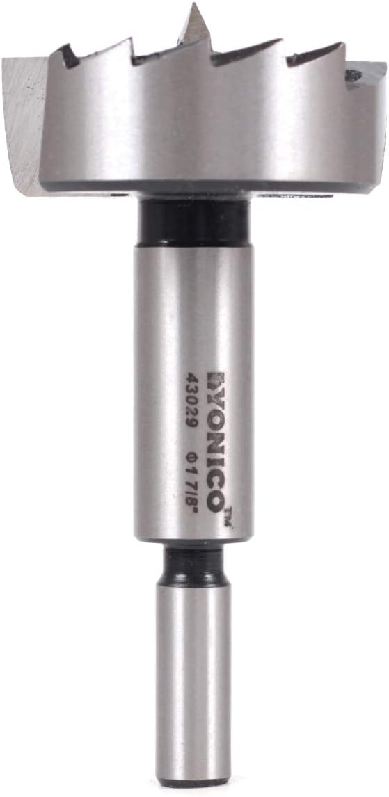 Yonico Forstner Bits Steel 1-7/8-Inch Diameter 3/8-Inch Shank 43029S ...