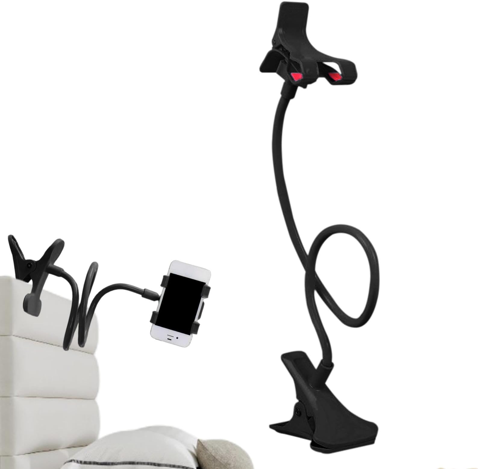 Amazon.com: Selfdee Gooseneck Phone Holder for Bed -Cell Phone Holder ...