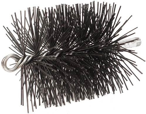Amazon.com: 9" Round Prefab Poly Chimney Brush : Home & Kitchen