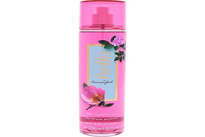 Amazon.com : Bath & Body Works Hello Beautiful Fine Fragrance Mist 8 Oz ...