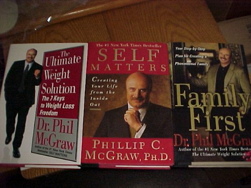 Dr Phil 3 Book Set, Self Matters, The Ultimate Weight Solution, Family ...