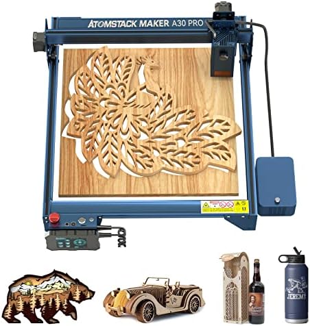 ATOMSTACK MAKER A30 PRO Laser Engraver 160W, 33W Output Laser Engraving ...