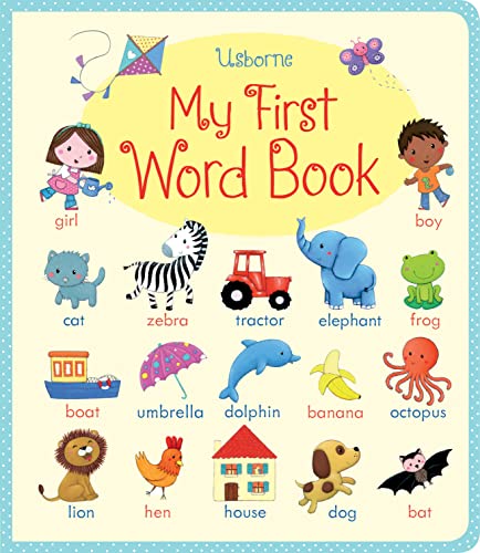 My First Word Book: Amazon.co.uk: Felicity Brooks, Rosalinde Bonnet ...