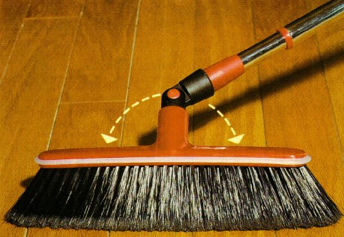 Broom, Swivel, Rotating Head, Aluminum Telescopic Handle, Italian ...