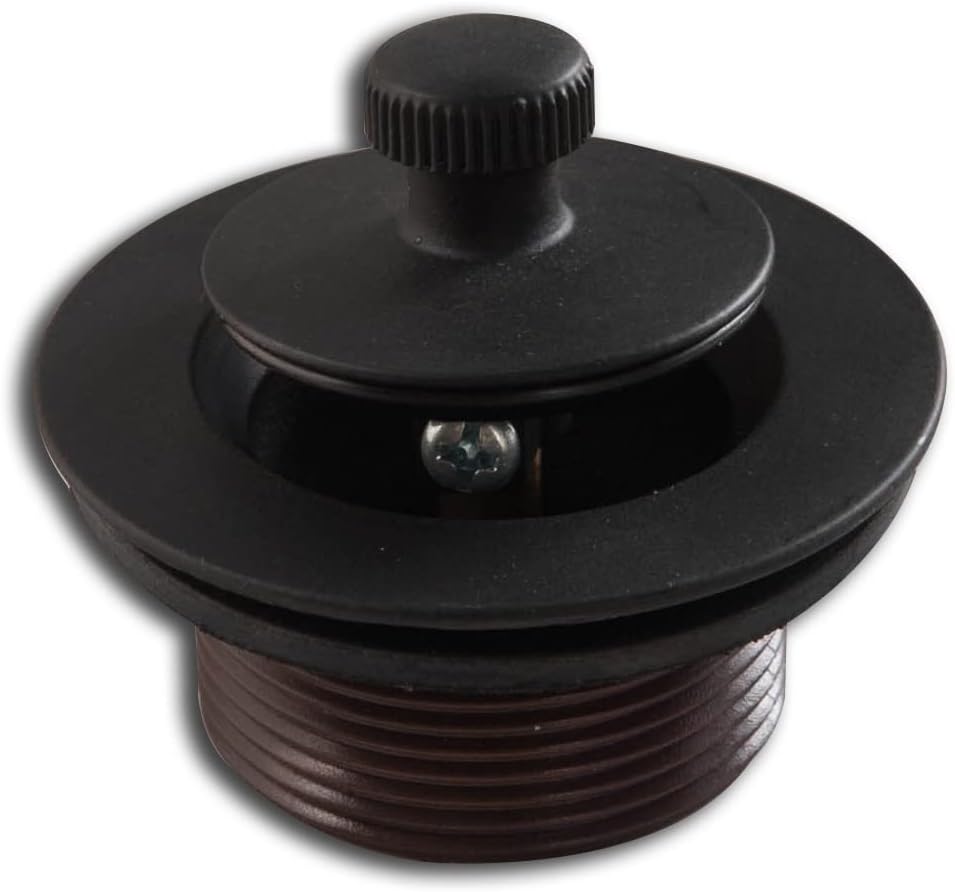 Amazon.com: CalcMetal Lift and Turn Bathtub Drain Stopper with ABS ...