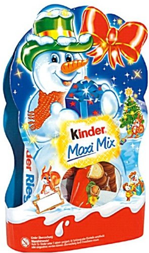 Amazon.com: Kinder Maxi Mix Christmas Chocolates Assortment ( 148 g ...