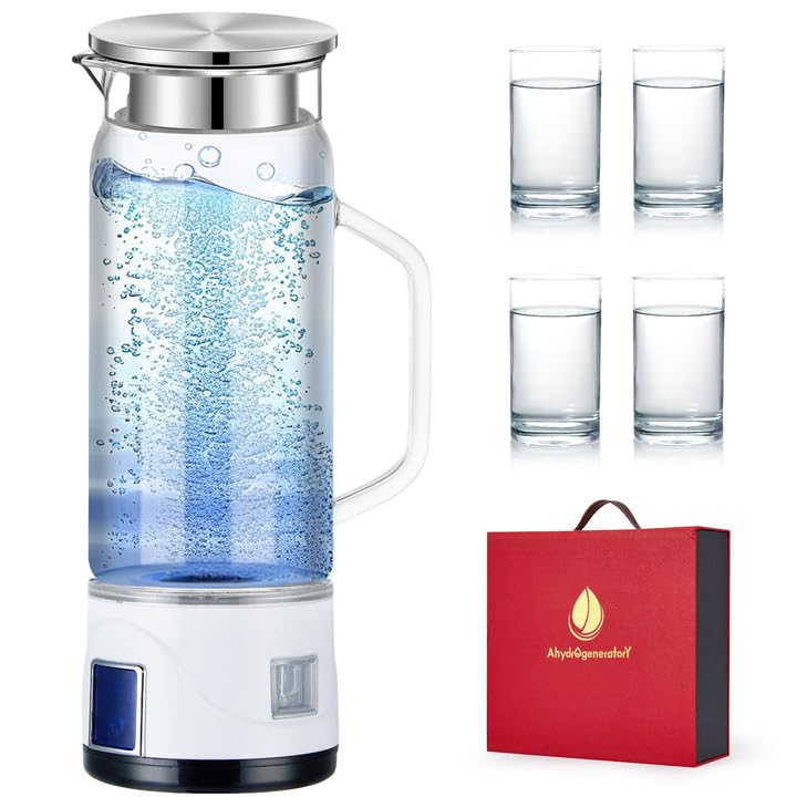 Amazon.com: AhydrogeneratorY 1000ml Hydrogen Water Generator with 4 ...