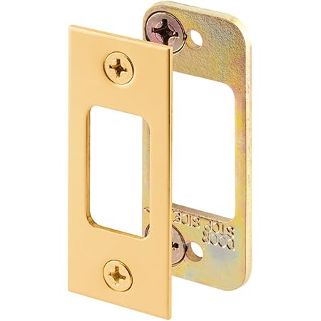 Defender Security E 2482 Security Deadbolt Strike Plate, Steel ...
