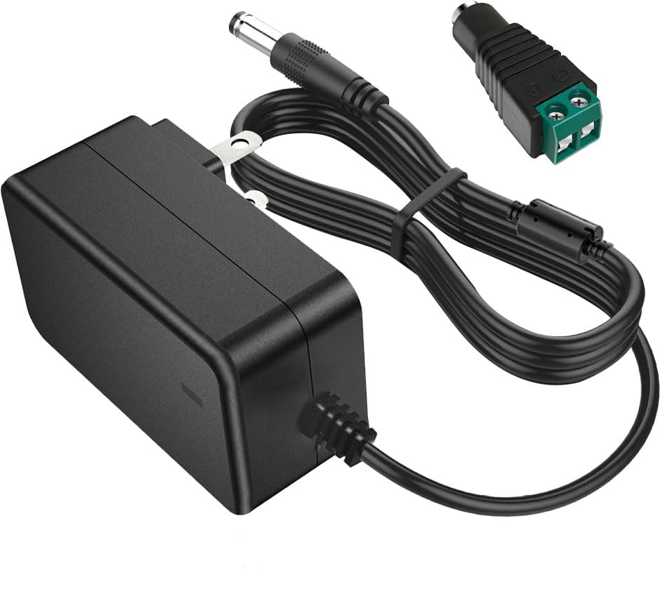 Amazon.com: DC 12V 5A Power Supply Adapter Converter Transformer AC 100 ...