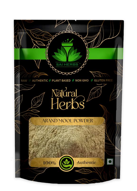 Buy SAI HERBS Arand Mool Powder - Castor Root Powder - Arandi Jadd ...