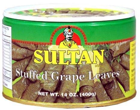 Amazon.com : Stuffed Grape Leaves (sultan) 400g : Grocery & Gourmet Food