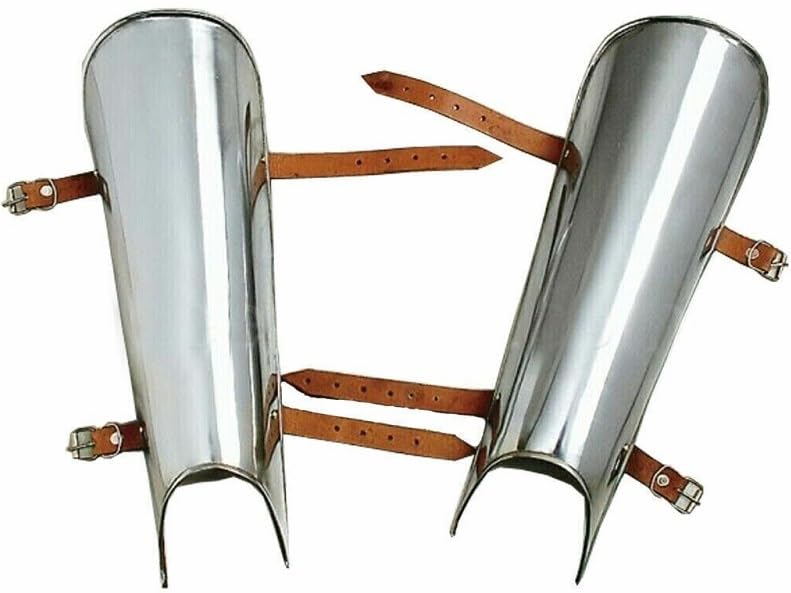 Amazon.com: Medieval leg armor Full leg armor Gothic leg armor LARP leg ...