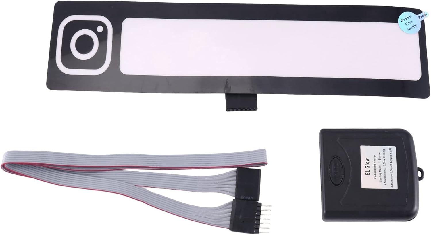 Amazon.com: PRIZOM Car LED Reflective Stickers Car Window Sticker ...