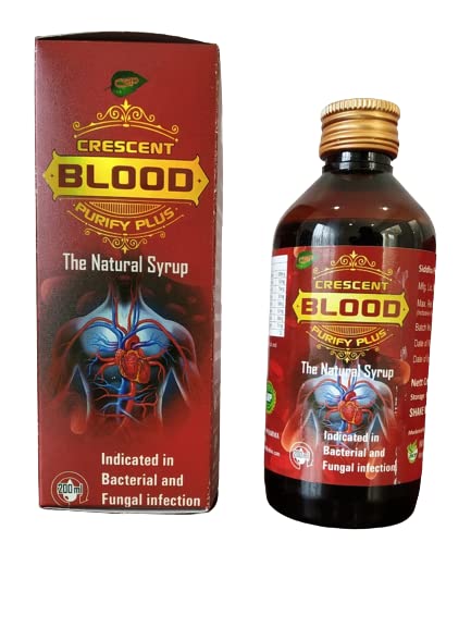 Buy Cresent Pharma Blood Purify Plus Syrup 200 ml Online at Low Prices ...