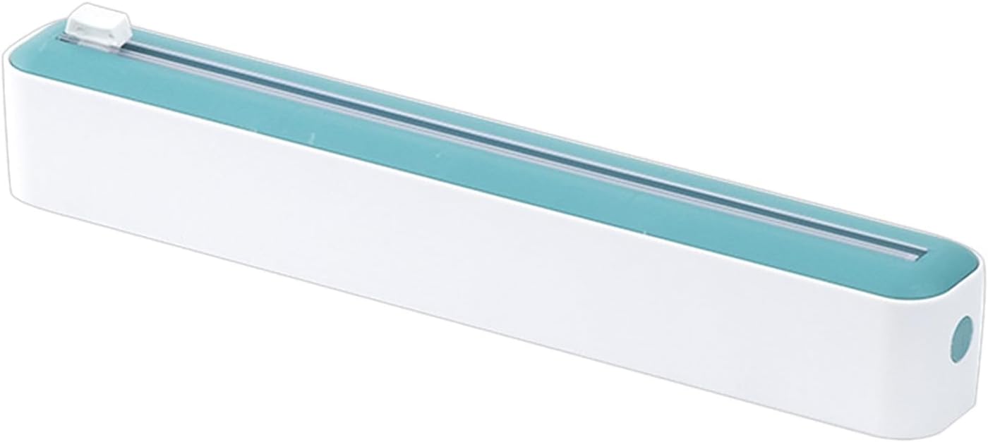 Amazon.com: Plastic Wrap Dispenser With Cutter, Practical Refillable ...