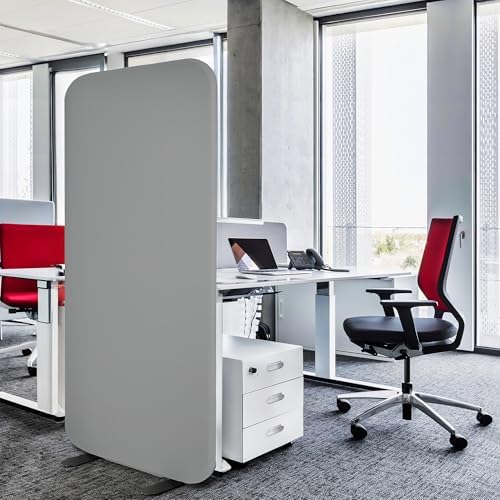 Amazon.com: Steel-AID 50-inch Rolling Privacy Room Divider ...