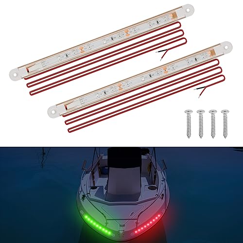 Snapklik.com : Boat Navigation Lights, Boat Red And Green Bow Lights ...