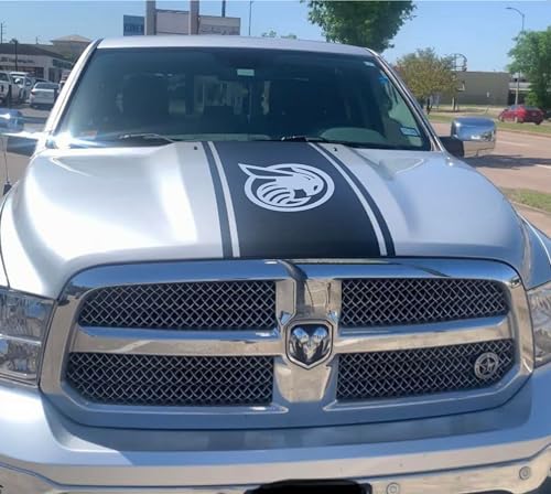 Amazon.com: Hood Stripe For Dodge Ram 1500 Rumble Bee Vinyl Decal ...