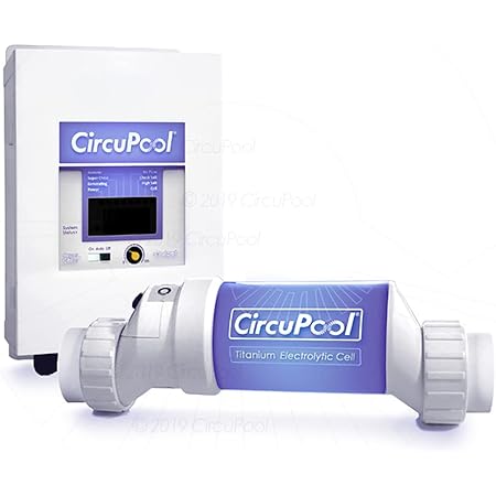 Amazon.com : CircuPool® Universal40 Saltwater Chlorinator - Complete ...