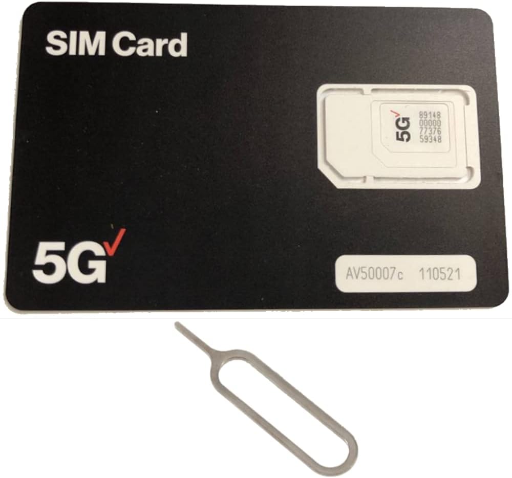 Amazon.com: Verizon Prepaid SIM Kit with 3-in-1 SIM (Standard, Micro ...