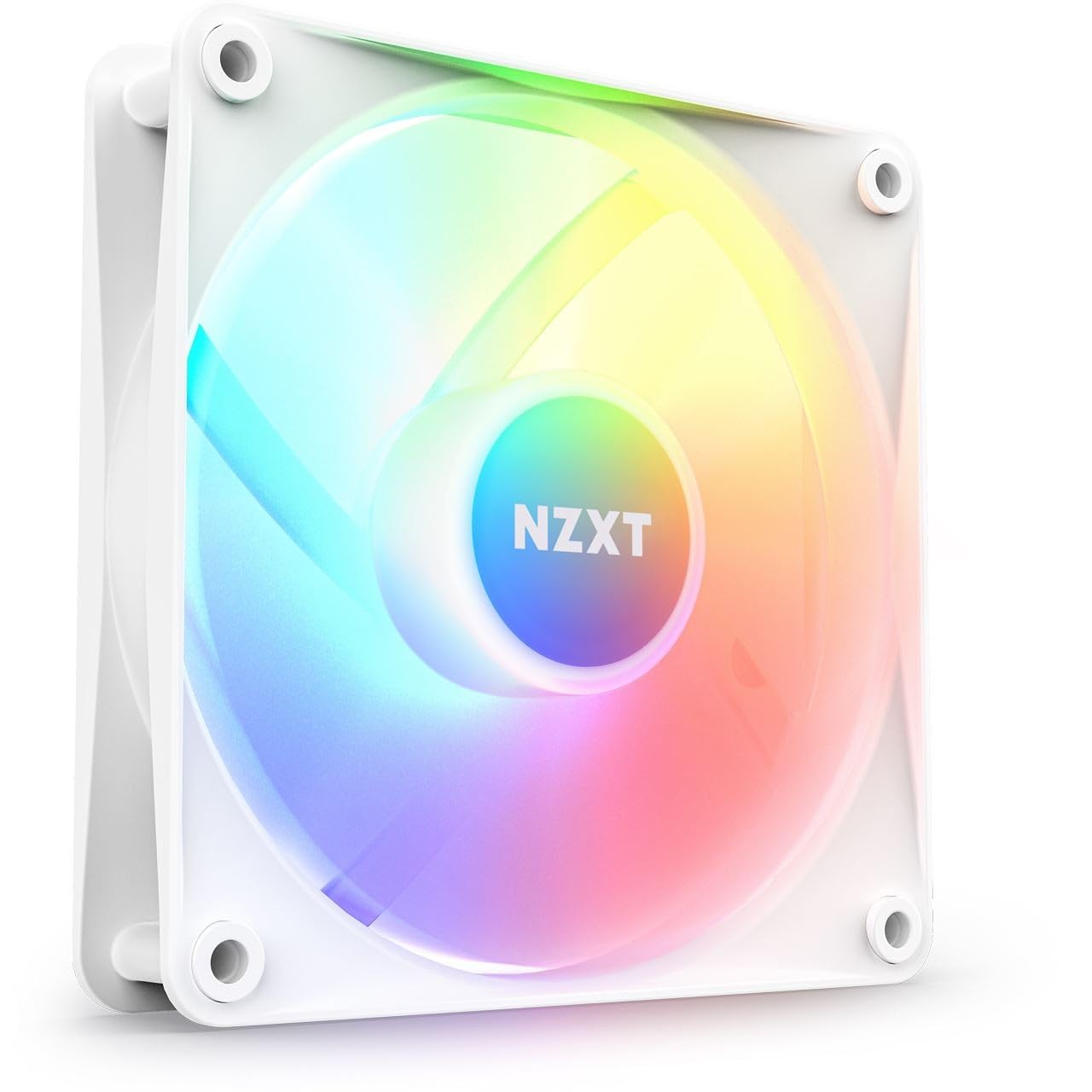 Amazon.com: Nzxt 275842 Fan Rf-c12sf-w1 F120 Rgb Core 120mm Hub-mounted ...