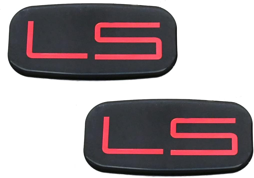 Amazon.com: 2Pcs LS Cab Emblems 3D Badge Logo Roof Pillar Replacement ...