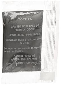 Genuine Toyota (08887-80409) Brake Shim Grease : Amazon.in: Car & Motorbike