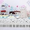 Amazon.com: Lecferrarc 2 Pcs Music Notes Tablecloth Piano Music Plastic ...