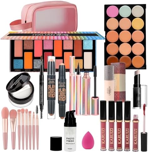 Amazon.com : Makeup Sets Teens Makeup Kit for Women Full Kit Make up ...