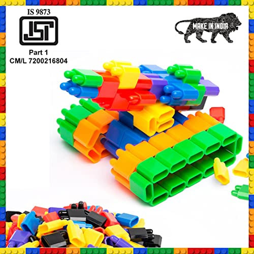 Wembley Construction Block Play Set for Kids, Educational Building ...