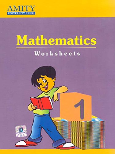 Buy Mathematics Work Sheet Class - 1 Book Online at Low Prices in India ...
